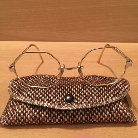 SRO | Accessories | Gold Filled 7s Hex Frame Sro Eyeglasses Styl Rite ...